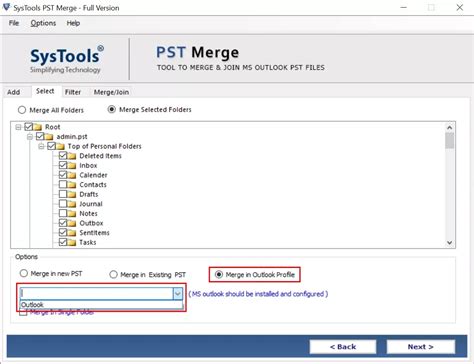 Pst Merge Software To Merge Multiple Pst Files Into One