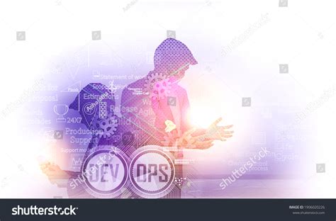 Devops Concept Teams Working Together Sdlc Stock Illustration Shutterstock