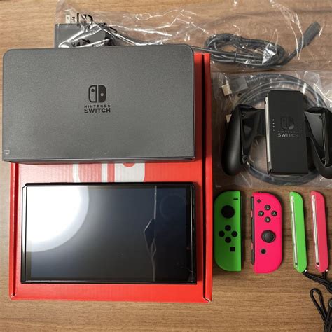 【カスタマイ】 【新品未使用】nintendo Switch 有機elモデル カスタマイズ できたので