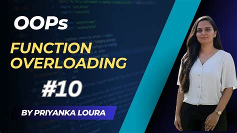 function overloading compile time polymorphism oops 10