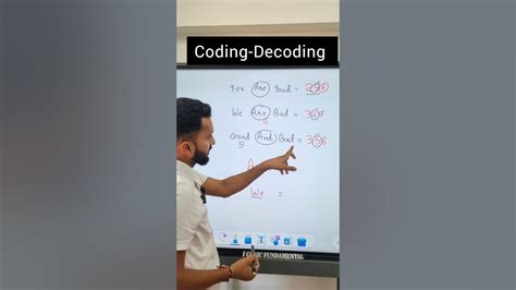 Coding Decoding Question Learning Youtube