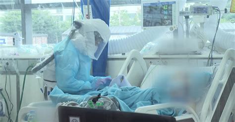 신규 확진 7만 2144명힌남노에 선별진료소 운영 차질