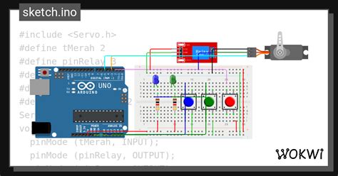 Servo Relay Wokwi Esp32 Stm32 Arduino Simulator Servo Relay Wokwi Esp32 Stm32 Arduino Simulator