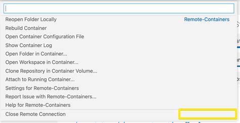 No Category For Close Remote Connection Issue Microsoft Vscode GitHub