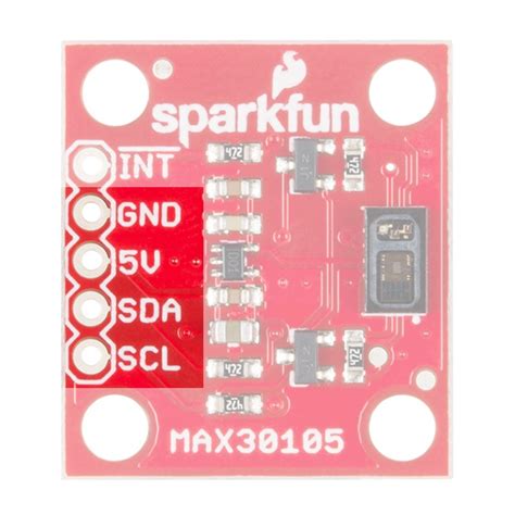 Max30105 Particle And Pulse Ox Sensor Hookup Guide Sparkfun Learn