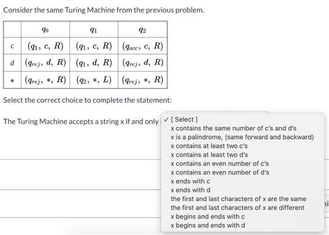 solved the table below gives the transition function for a
