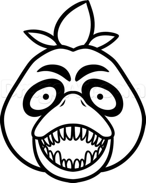 Fnaf Coloring Pages Chica At Getcolorings Com Free Printable Colorings Pages To Print And Color