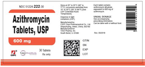 These Highlights Do Not Include All The Information Needed To Use Azithromycin Tablets Safely
