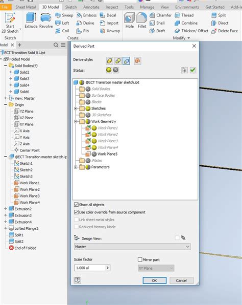 solved derived part not updating autodesk community
