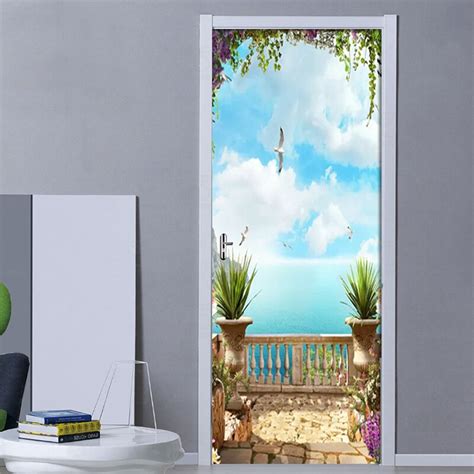 Door Sticker Tools Door Wallpaper Door Decoration Vicedeal