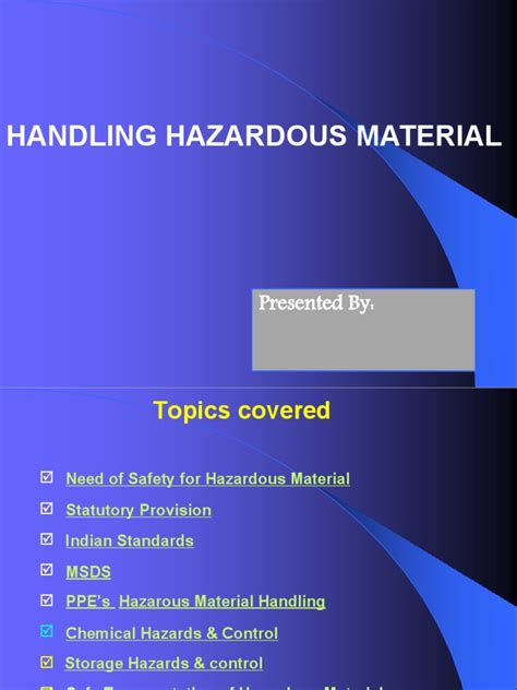 Safe Chemical Handling Pdf Personal Protective Equipment Hazards