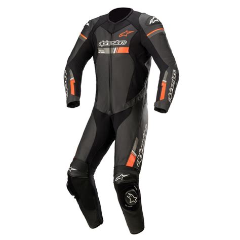 Alpinestars Gp Force Chaser One Piece Suit Blackfluro Red Size Eu52