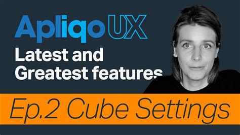 Apliqo Ux For Ibm Planning Analytics Tm1 Cube Settings Youtube