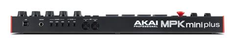 AKAI MPK Mini Plus Studio Economik Pro Audio Recording Equipment Montreal Canada