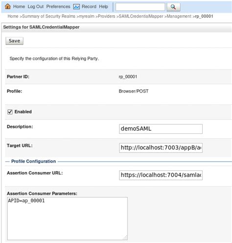 Tech Guido Configuring Single Sign On Using Saml In Weblogic Server 12 2 1