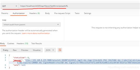 Netcore使用minio的presignedputobjectasync方法实现通过浏览器直接上传图片到minio服务器c Minio Newmultipartuploadasync