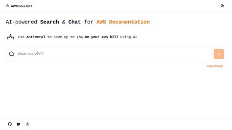 Aws Docs Gpt Ai Powered Search And Chat For Aws Documentation