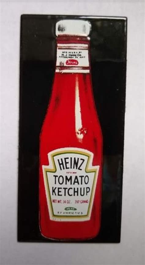 Heinz Tomato Ketchup Glass Bottle Etsy