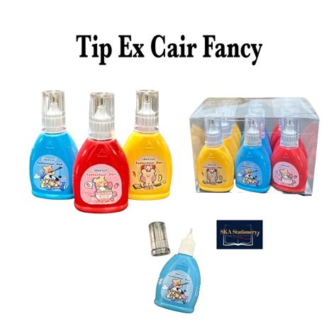 Jual Tip Ex Cair Correction Pen Cair Fancy Karakter Pcs Shopee