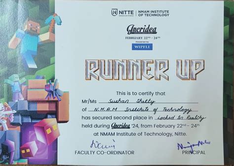 Sushan Shetty On Linkedin Incrediafest Nmamit Coding Techchallenge