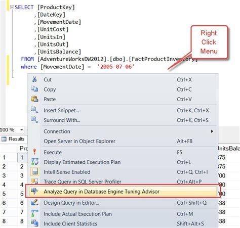 SQL SERVER Introduction To Database Engine Tuning Advisor A K A DTA