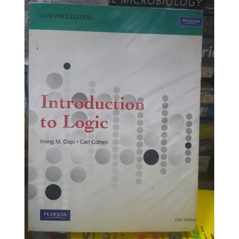 Introduction To Logic By Copicohen 13th Edbrandnew Shopee Philippines