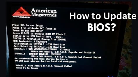 How To Update American Megatrends BIOS On Windows 11 10 7