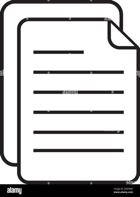 File Linear Style Sign For Mobile Concept And Web Design Symbol Logo Illustration Pixel