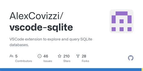 Github Alexcovizzi Vscode Sqlite Vscode Extension To Explore And Query Sqlite Databases