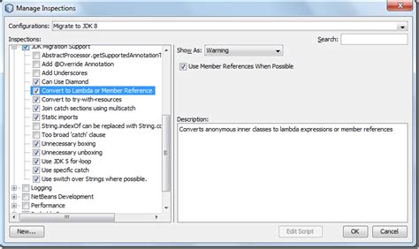 Java 8 Syntax Migration Mit Netbeans Java Blog Für Programmierer