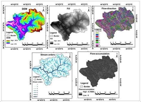 Delineation Of Basin Stream Orders From Different Stages Such As Dem Download Scientific