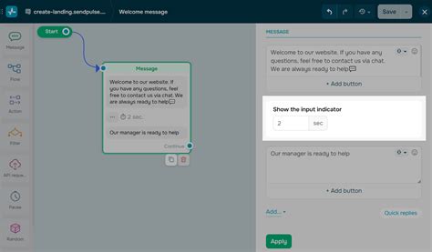 How To Create An Automated Live Chat Flow For Your Website SendPulse