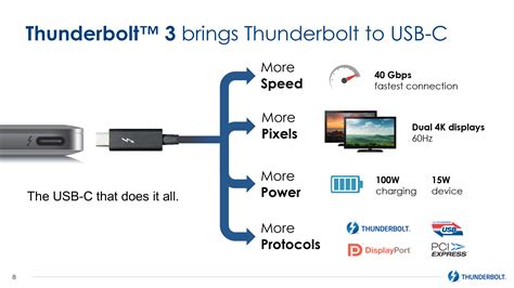 Thunderbolt 3 Uses Reversible Usb Type C And Could Be The Ultimate Port Techcrunch