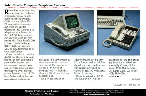 VC G Retro Scan Of The Week Computer Phone Terminal