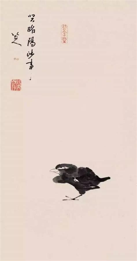 朱耷荷花 耷 耷像 大山谷图库