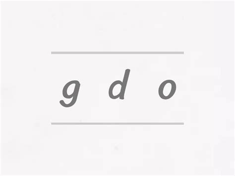 Cvc Pattern Unjumble