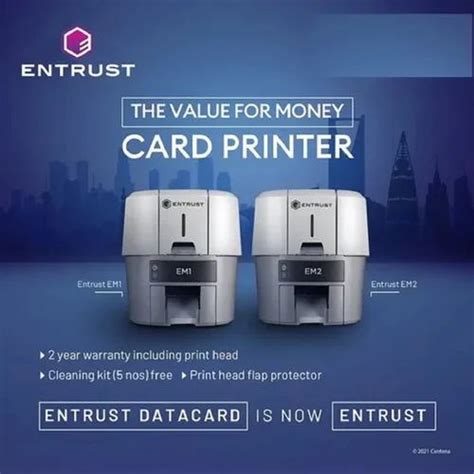 Pvc Entrust Datacard Em2 Duplex Card Printer At Rs 75000 In Coimbatore Id 23972856948