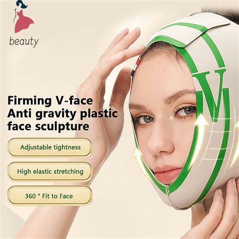 여성용 탄력 있는 얼굴 슬리밍 붕대 V 라인 얼굴 셰이퍼 턱 뺨 리프트 업 벨트 얼굴 마사지 스트랩 얼굴 스킨 케어 미용 도구 스킨케어 도구