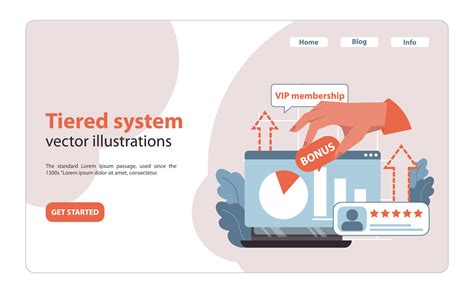 Tiered System Concept Flat Illustration 46018881 Vector Art At Vecteezy