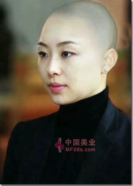 收藏的光头美女图片欣赏 9 光头 中国长发