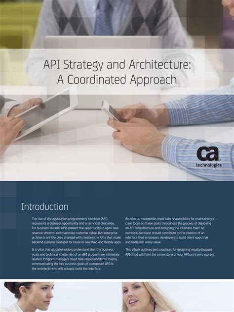 Api Strategy And Architecture A Coordinated Approach Pdf Representational State Transfer