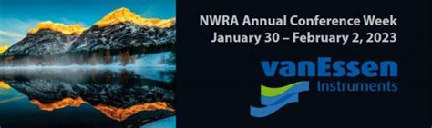 Nwra Annual Conference Van Essen Instruments