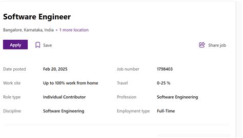Software Engineer At Microsoft