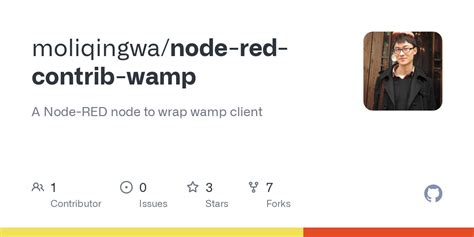 Github Moliqingwa Node Red Contrib Wamp A Node Red Node To Wrap Wamp Client