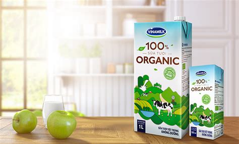 Organic milk Sữa nước