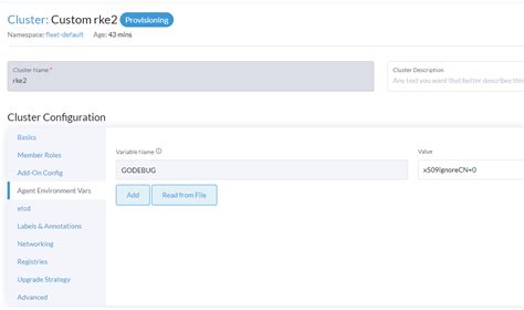 Rke2rancher26 Server创建集群时集群节点rke2集群报 Ca Cert No Such File Or