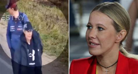 Shocking Moment Putin S Goddaughter Flees Russia On Foot