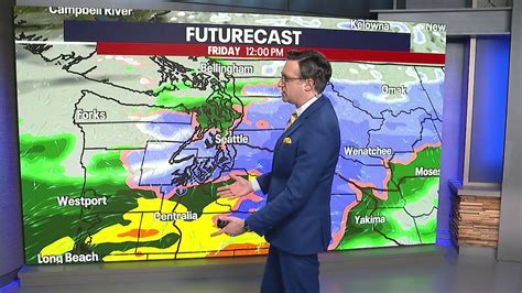 Seattle Weather Snow Flurries To Turn Into Rain Friday Fox 13 Seattle