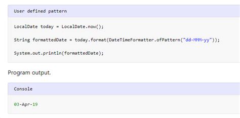 How To Format Localdate In Java Howtodoinjava