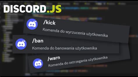 1 Discordjs Komendy Ban Kick Warn Youtube